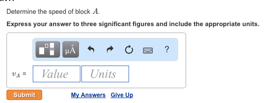 Solved The end of the rope is pulled down with a speed of 4 | Chegg.com