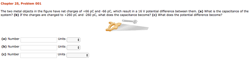 Solved The two metal objects in the figure have net charges | Chegg.com