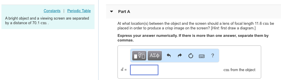 Solved Constants | Periodic Table Part A A bright object and | Chegg.com