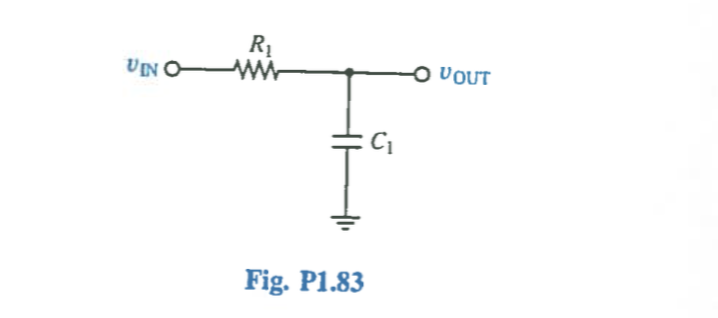 Solved 1.87 Consider the circuit of Fig, P1.83 with RI 180 | Chegg.com