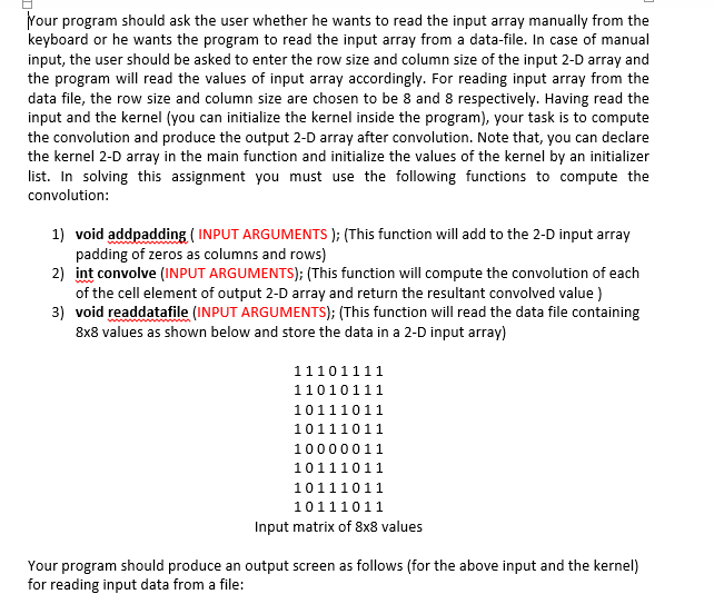 Solved Convolution is an incredibly important concept in | Chegg.com