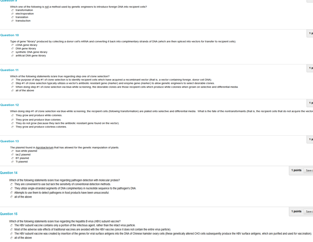 Solved Which one of the following is not a method used by | Chegg.com