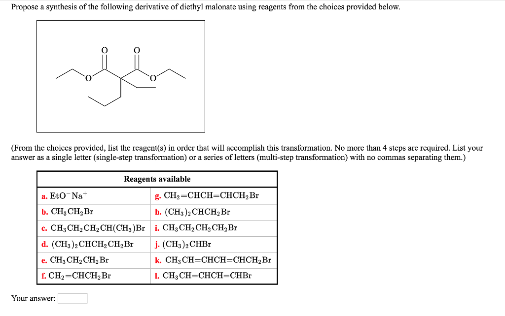 Solved Propose a synthesis of the following derivative of | Chegg.com