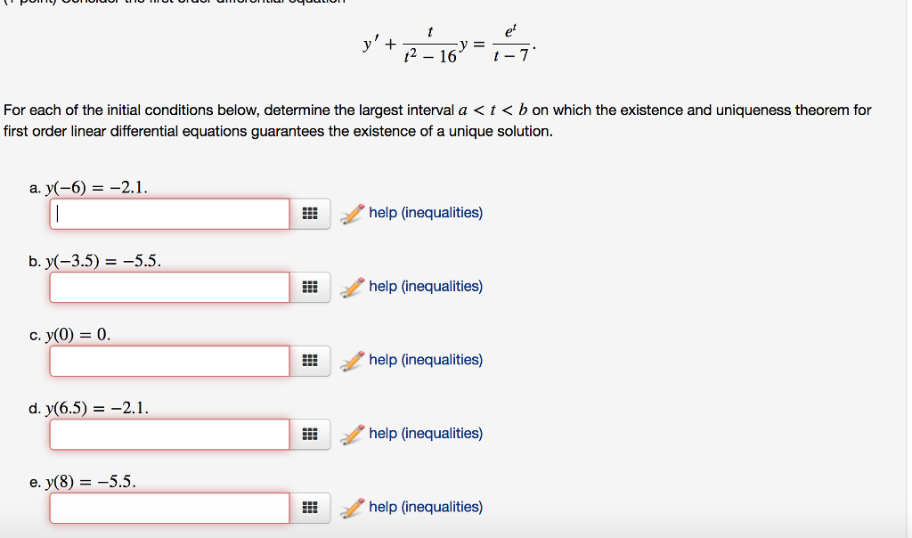 Solved (1 point) Suppose y f(x, y) cos(x) help (formulas) | Chegg.com