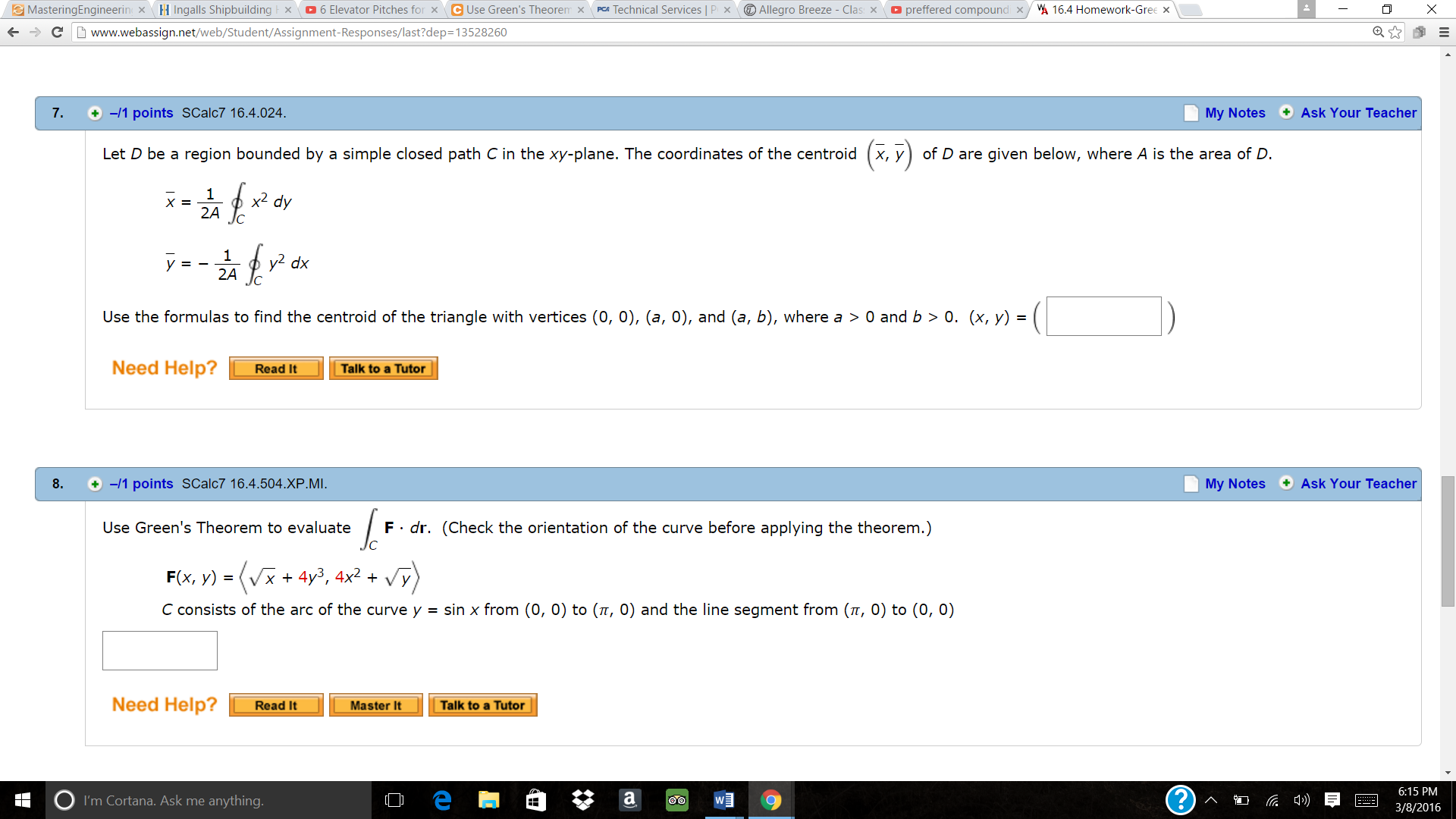 Solved Let D be a region bounded by a simple closed path C | Chegg.com