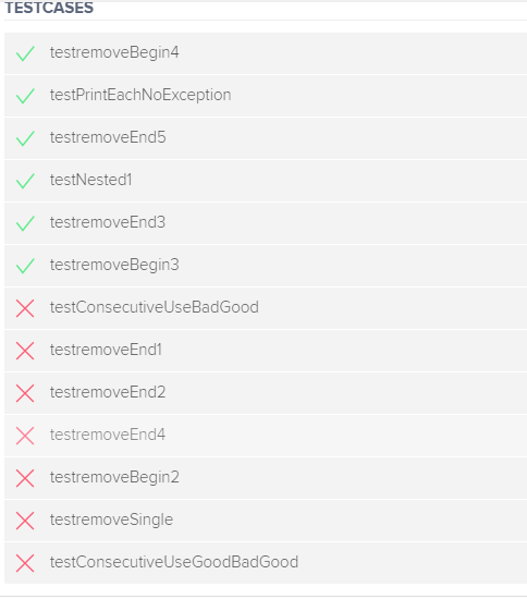 Solved Array With Iterator Java Style Implement An Array 3071