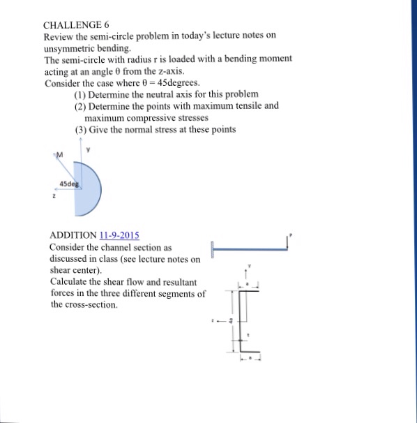 Solved Review the semi-circle problem in today s lecture | Chegg.com