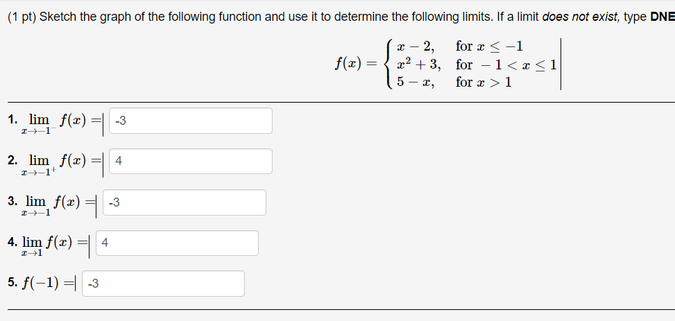 Solved Sketch the graph of the following function and use it | Chegg.com