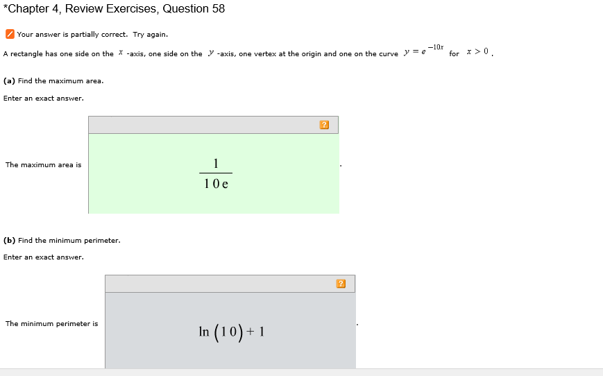 Solved Your answer is partially correct. Try again. A | Chegg.com