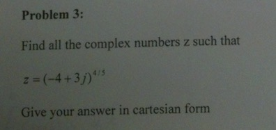 Solved Problem 3: Find all the complex numbers z such that z | Chegg.com