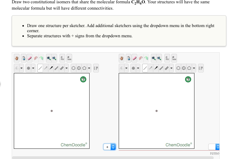 Solved Draw two constitutional isomers that share the | Chegg.com