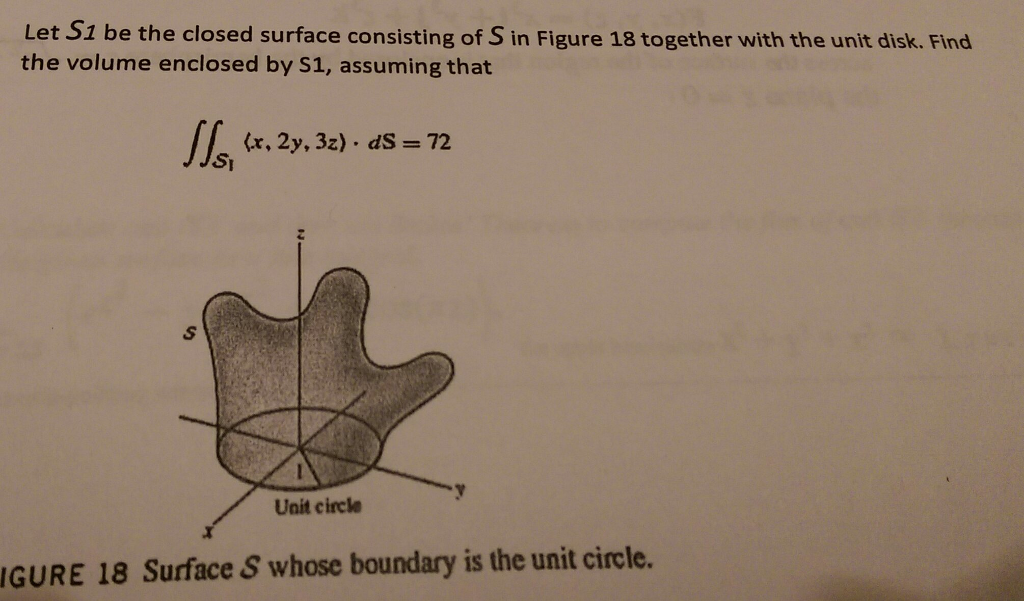 Solved Let S1 be the closed surface consisting of S in | Chegg.com
