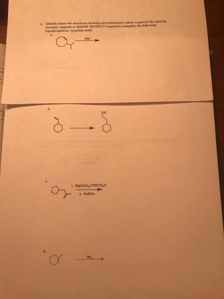 Solved Identify (draw the structures showing stereochemistry | Chegg.com