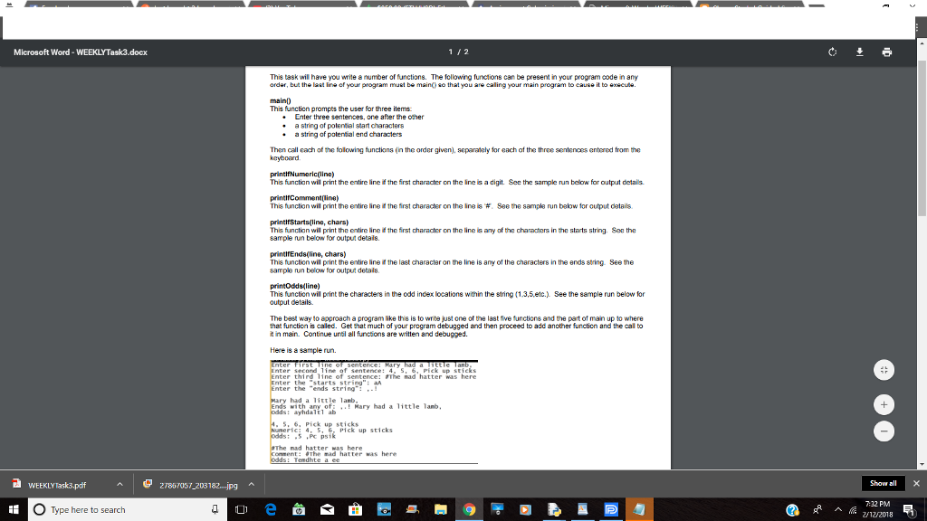 Solved write the code in python. Input must be all five. 1st | Chegg.com