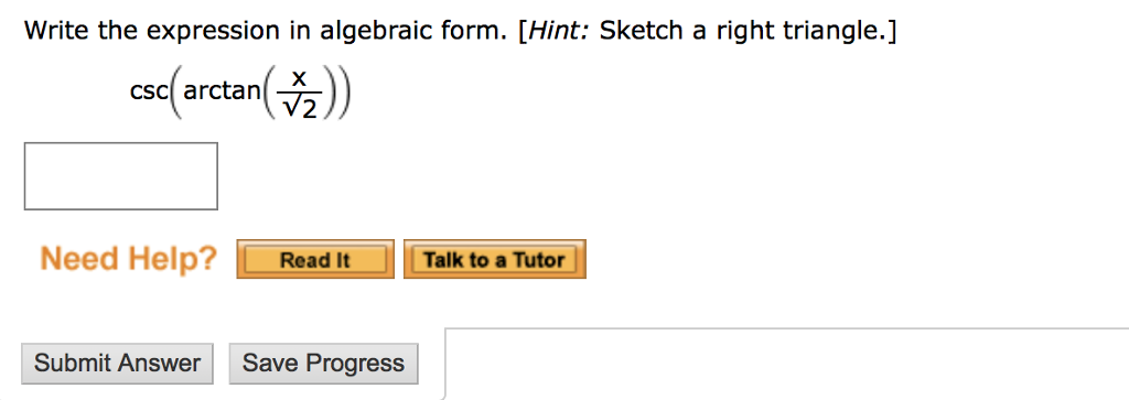 Solved Write the expression in algebraic form. [Hint: Sketch | Chegg.com