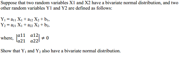 Suppose that two random variables X1 and X2 have a | Chegg.com