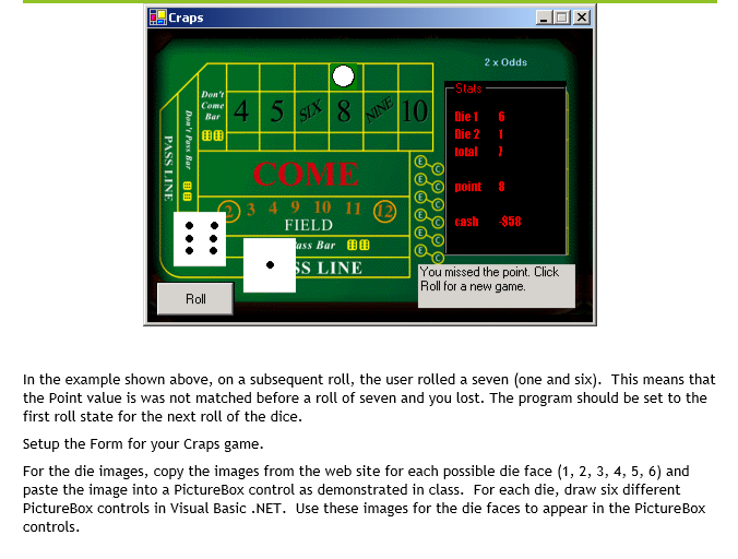Solved Need a Visual Basic code (in Visual Studios), for the | Chegg.com