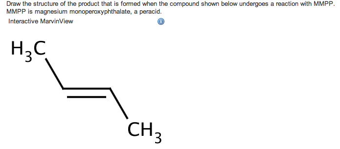 Solved Draw the structure of the product that is formed when | Chegg.com