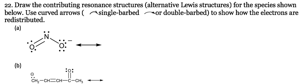 Solved Draw the contributing resonance structures | Chegg.com