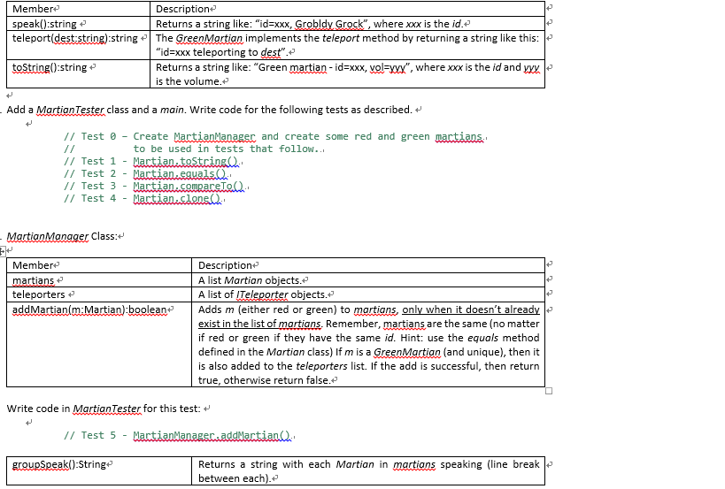 Solved Consider the class diagram shown below. You will | Chegg.com