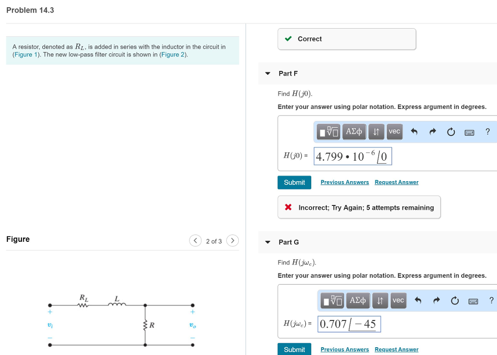 Problem 14.3 Correct A resistor, denoted as RL, is | Chegg.com Problem 14.3 Correct A resistor, denoted as RL, is | Chegg.com