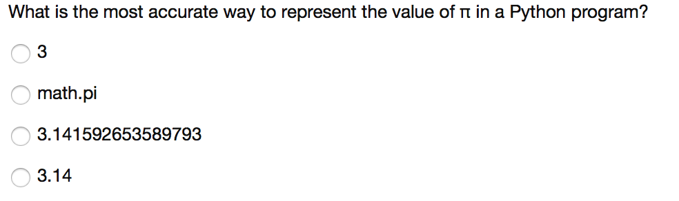 Solved Which Python expression correctly calculates the | Chegg.com