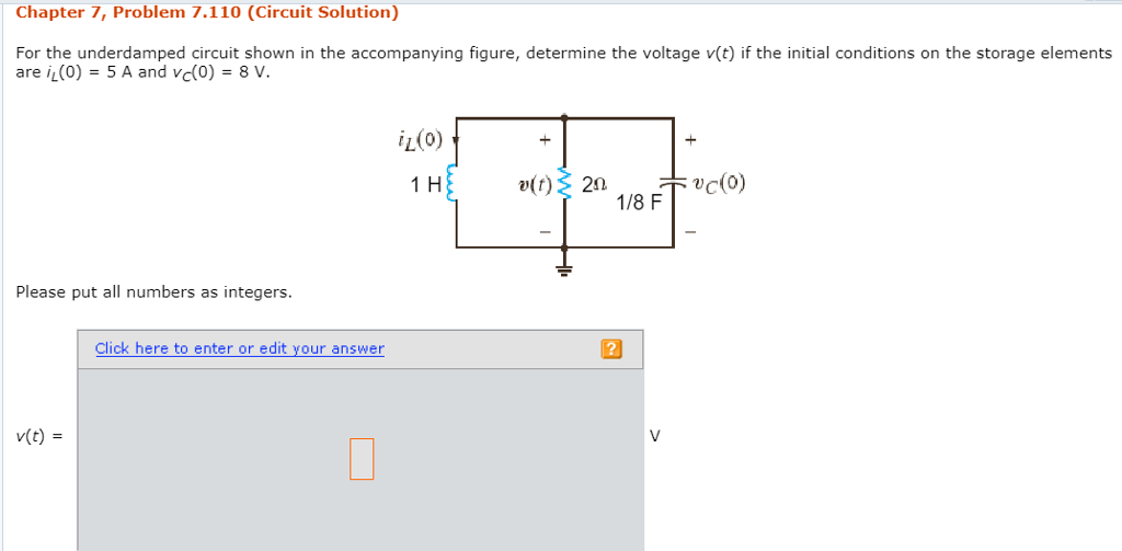Solved Chapter 7 Problem 7110 Circuit Solution For The 8273