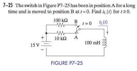 Solved 7-4 Find the time constants of the circuits in Figure | Chegg.com