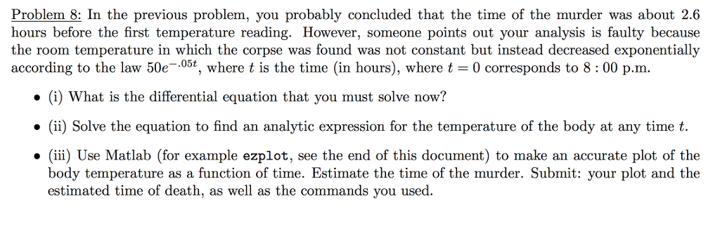 Solved Problem 8: In the previous problem, you probably | Chegg.com