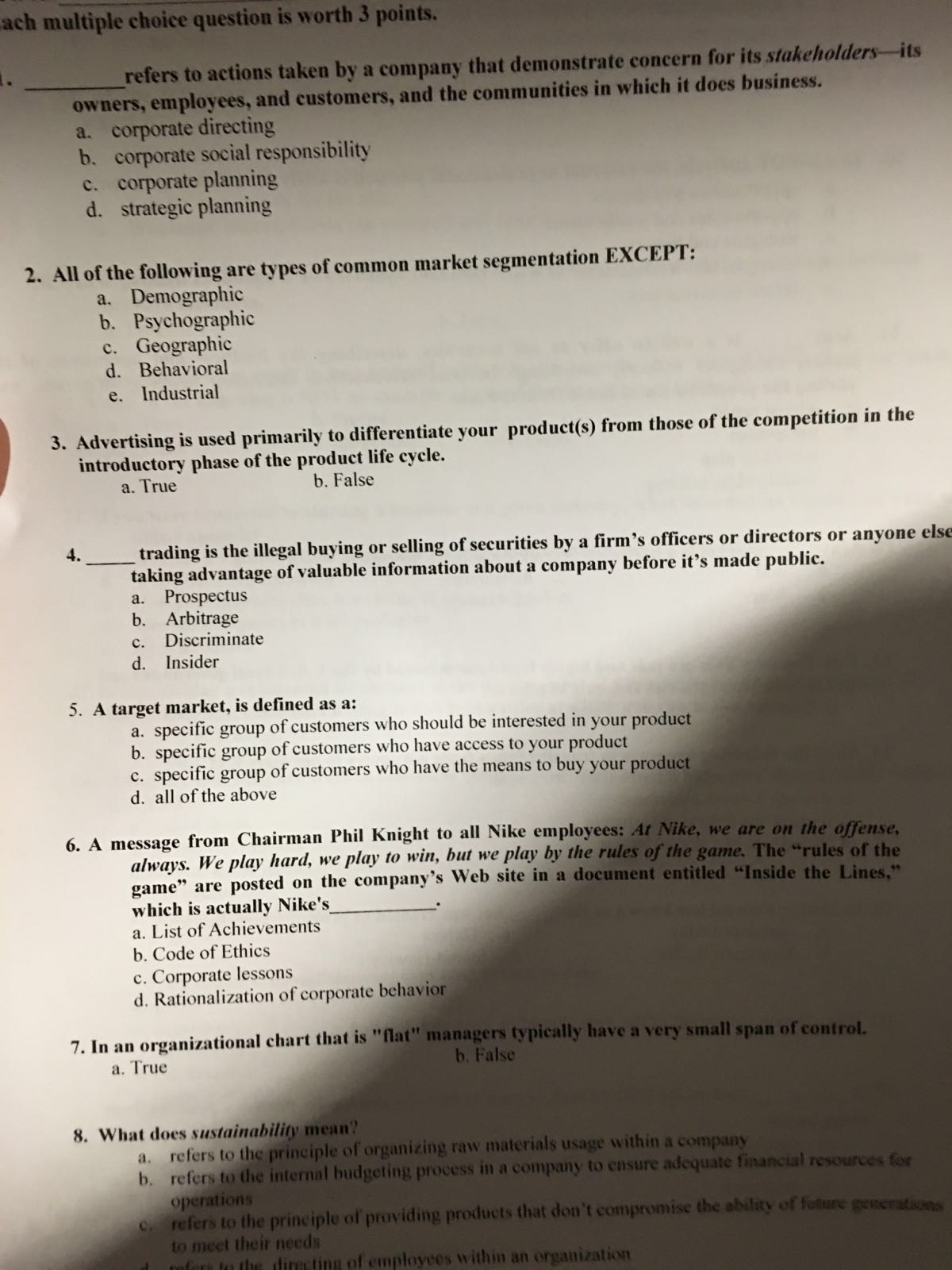 Solved _________refers to actions taken by a company that | Chegg.com