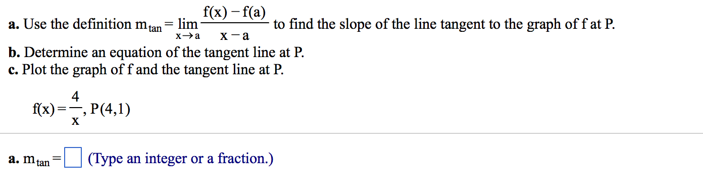 Solved Use the definition m to find the slope of the line | Chegg.com