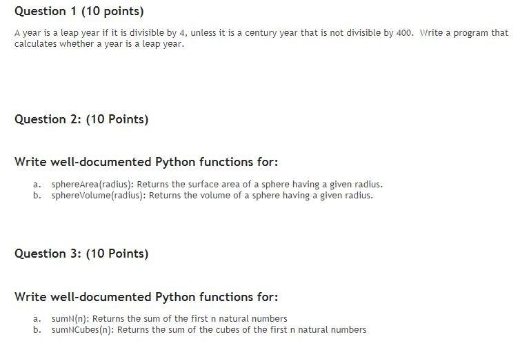 Solved Question 1 10 Points A Year Is A Leap Year If It Is Chegg solved-question-1-10-points-a-year-is-a-leap-year-if-it-is-chegg