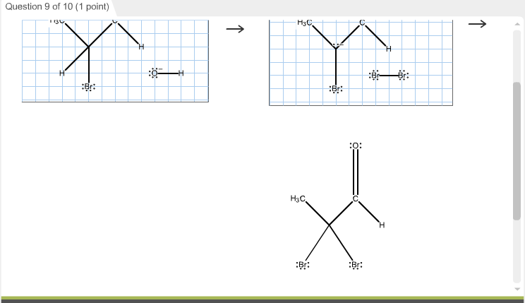 Solved Draw the arrows on the structures in the first two | Chegg.com