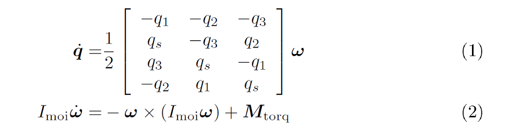 Attitude dynamics of an object is given by the | Chegg.com