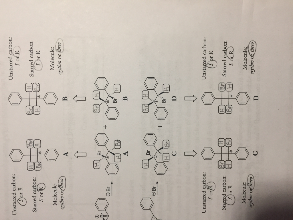 Solved Unstarred carbon Dr R A Unstarred carbon : S of R | Chegg.com