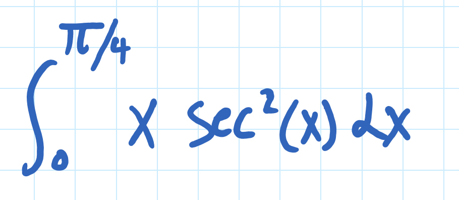 Solved Integral x sec^2(x) dx. | Chegg.com