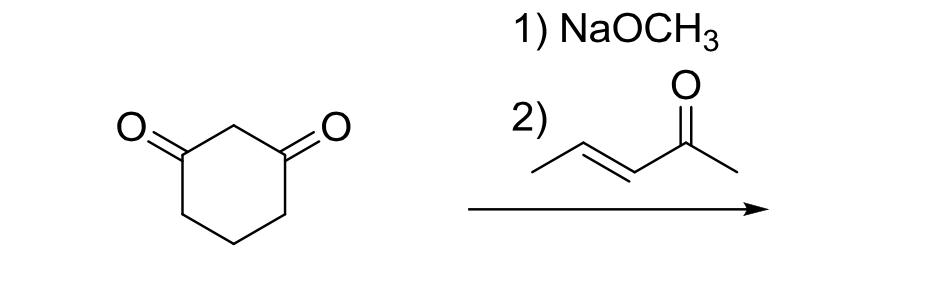 Solved 1) NaOCH3 O O 2) | Chegg.com