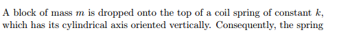 Solved Formulae Delta U = -W U(y) = mgy U(x) = 1/2kx2 | Chegg.com