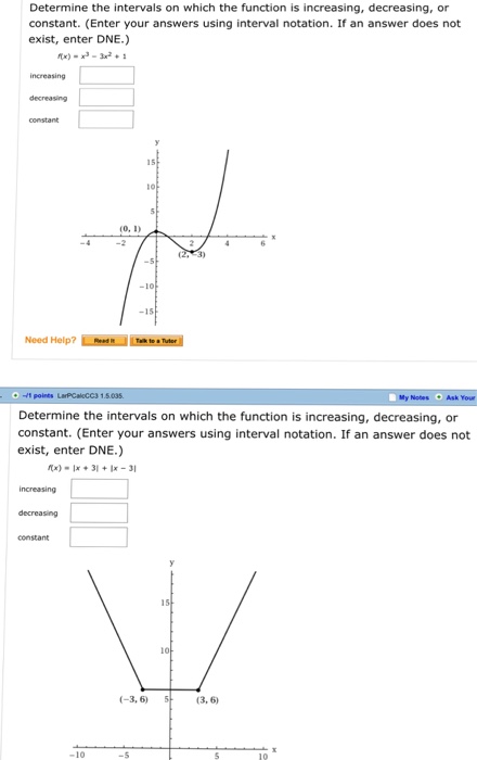 Solved Determine the intervals on which the function is | Chegg.com