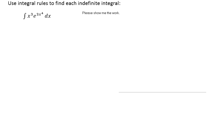 Solved Use integral rules to find each indefinite integral: | Chegg.com