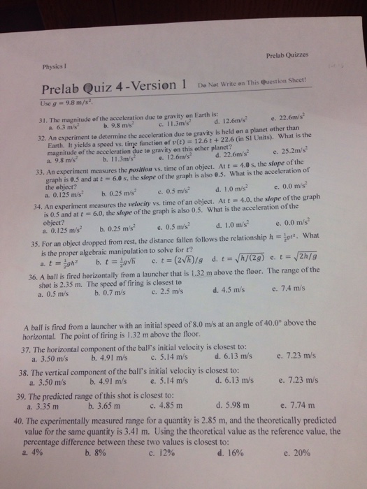 Solved The magnitude of the acceleration due to gravity on | Chegg.com