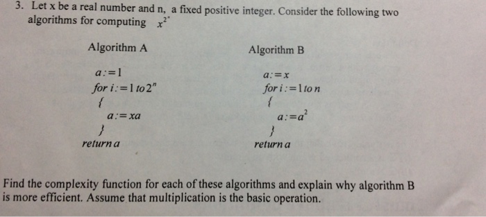 Solved Algorith probelm in discrete math. please help 3. Let | Chegg.com