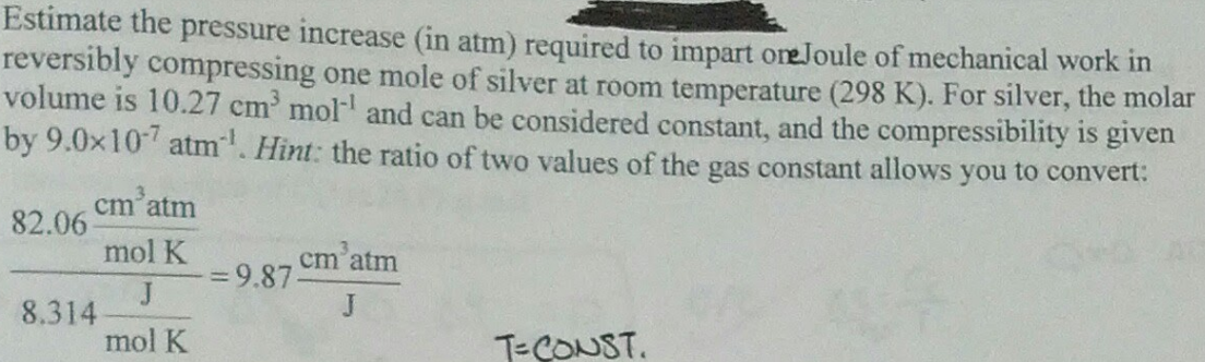 Estimate the pressure required to impart one joule of | Chegg.com