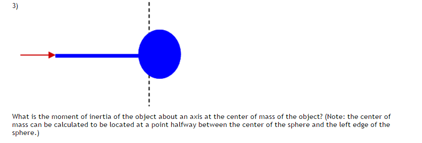 Solved An object is formed by attaching a uniform, thin rod | Chegg.com