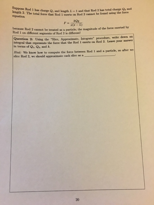 Solved V. The Method Applied to An Example from Physics 1251 | Chegg.com