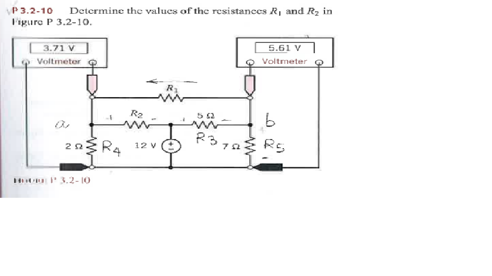 Solved Determine the values of the resistance R1 and R2 in | Chegg.com