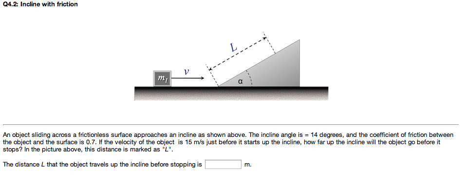 Solved An object sliding across a frictionless surface | Chegg.com
