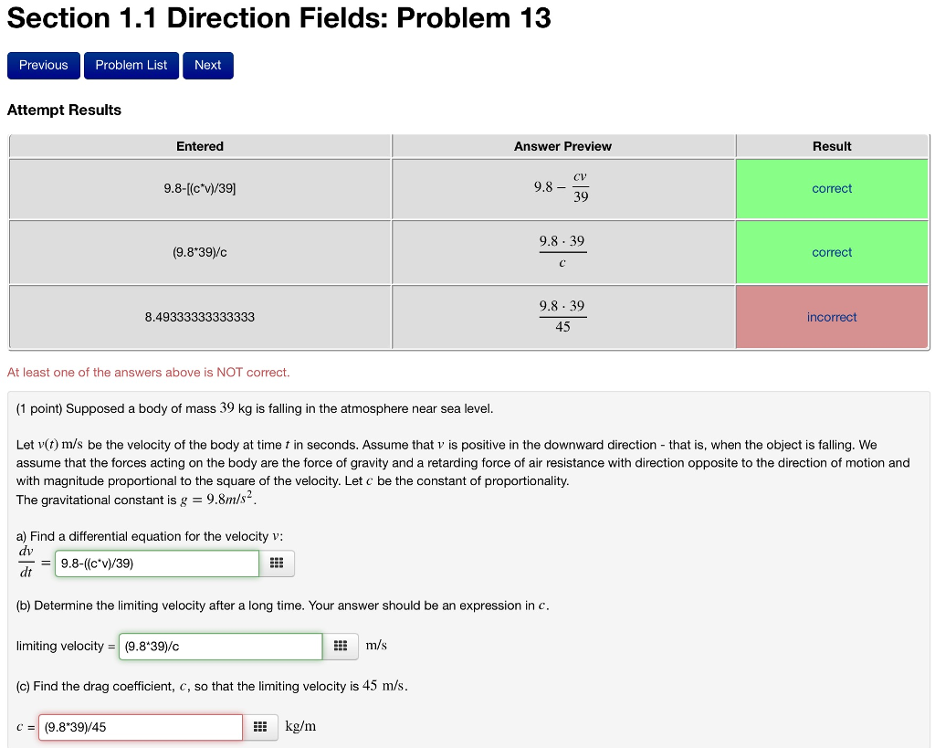 Solved MAT 275 - Differential Equations. Please help with | Chegg.com
