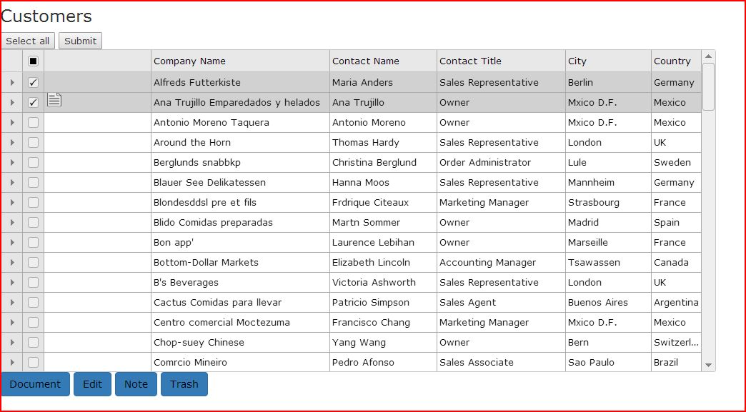 Insert Image into jqxgrid column (Almost done) while | Chegg.com