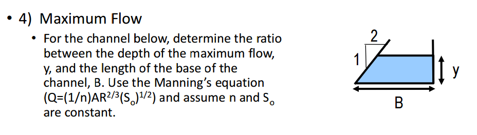 Solved 4) Maximum Flow • For the channel below, | Chegg.com